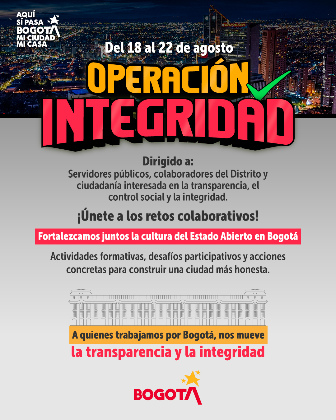 Operación Integridad: Retos colaborativos que fortalecerán la ...